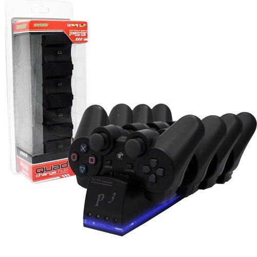 Amazon.com: KMD PS3 Komodo Quad Rapid Charging Dock : Video Games