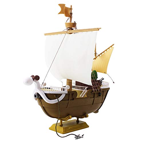 Buy 26cm One Piece Going Merry Monkey D Luffy Pirate Ship Boat Straw ...