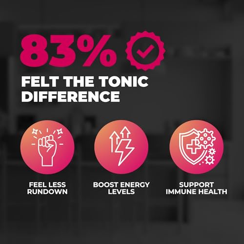 Tonic Health Daily Immunity Tablets - 4-in-1 Effervescent Multivitamins ...