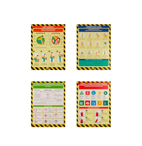 Top 10 Best Safety Posters For Workplace : Reviews & Buying Guide - Katynel