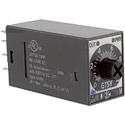 Amazon.com: Idec Time Delay Relay, Dpdt, 10Min, 24Vdc - GT5Y2SN1D24 ...
