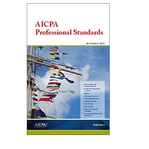 AICPA Professional Standards: AICPA: 9781937350642: Amazon.com: Books