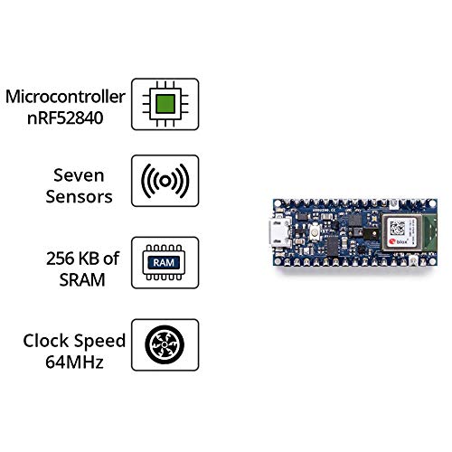Arduino Nano Ble Sense With Headers Original Soldered Arduino Nano