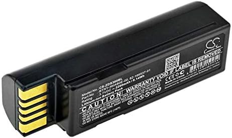 82-166537-01, BTRY-36IAB0E-00 Battery for Zebra DS3600, DS3678, EVM ...