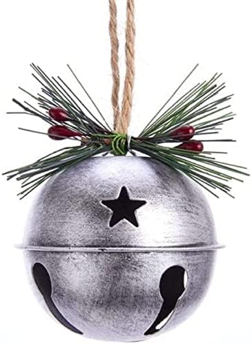 Amazon.com: Wallace 5237618 2019 Silver Sleigh Bell-49th (Holly ...