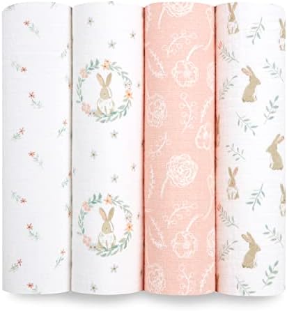 Amazon.com: aden + anais Essentials Muslin Swaddle Blankets for Baby ...