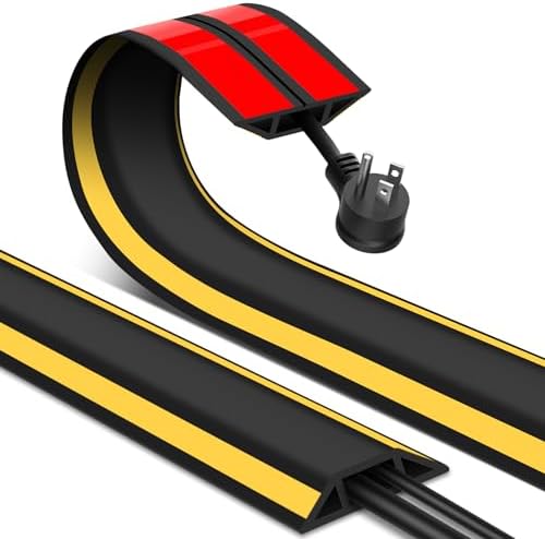 Floor Cable Cover, 3M Floor Cable Protector, Self-adhesive Cord Cover ...