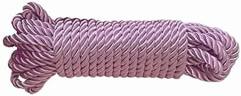 Amazon.com: Soft Silk Rope Solid Braided Twisted Ropes 10m Durable and ...