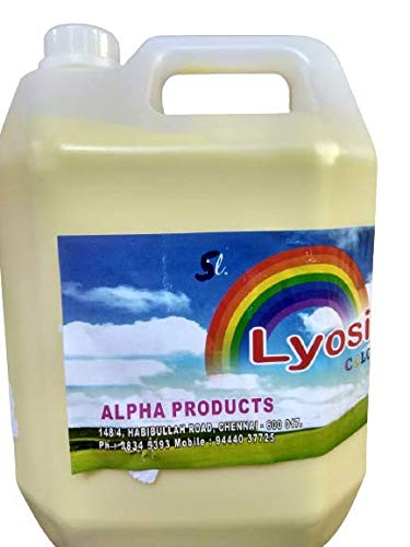 Lyosin Disinfectant Floor Cleaner Lemon, 5 L : Amazon.in: Health ...