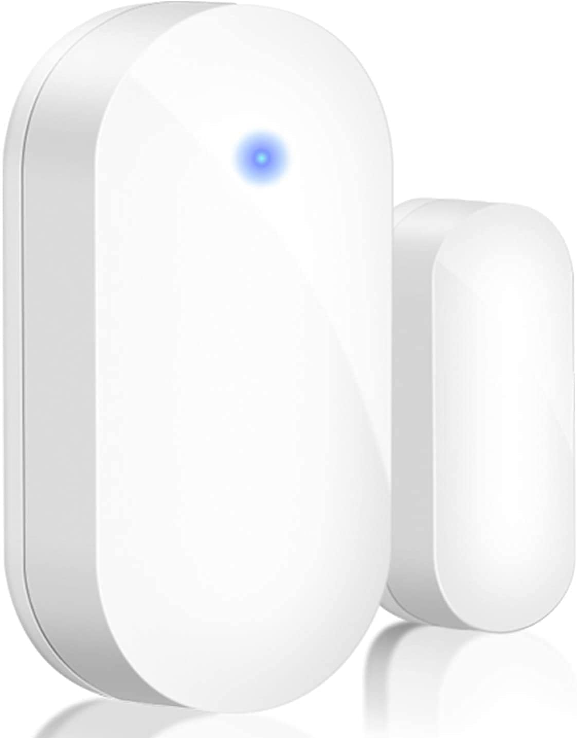 BITIWEND White Wireless Door Sensor/Replacement Transmitter/Door Entry ...