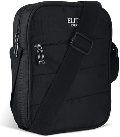 Elite Carry Premium 9-Inch Sling Bag for Men, Water-Resistant Cross ...