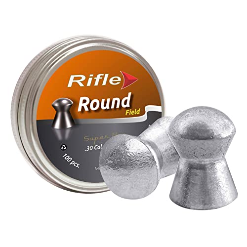 Snapklik.com : Rifle Premium Round Nose Air Gun Pellets .30 Caliber 7. ...
