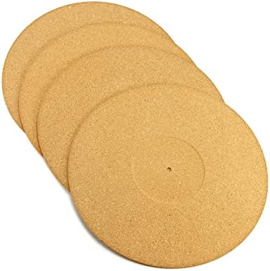 Amazon.com: Cork Turntable Mat by PRO SPIN for Vinyl LP Record Players ...