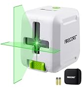 Firecore Laser Level with Tripod, 3 X 360° Rechargeable Green Self ...