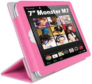 Amazon.com: HappyZone PU Leather Case Cover For Monster M7 7-INCH ...