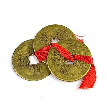 Swastik Decor FENG Shui VASTU Shastra Lucky Coin/Brass Coin/Chinese ...