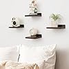Amazon.com: NIUBEST Small Floating Shelf, 5x6 Inch Display Ledges for ...