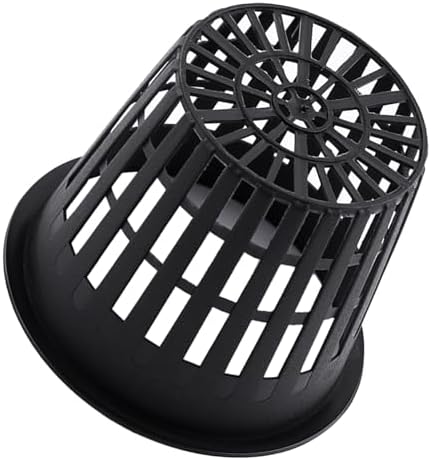 DOITOOL 10 Pack 5 Inch Net Pots Hydroponics Supplies Cups, Round Garden ...
