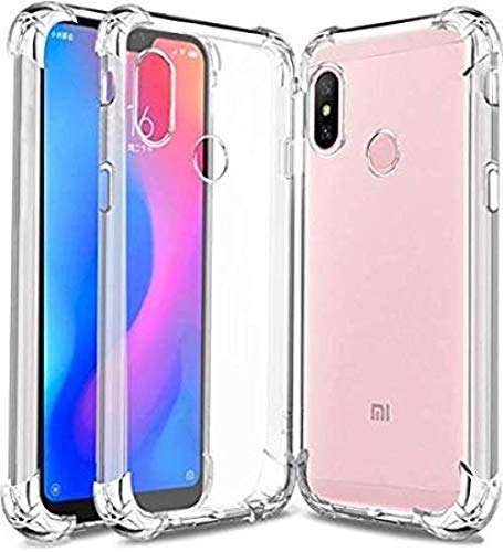 Soft Silicone Shockproof Bumper Case Back Cover in Transparent for Mi ...
