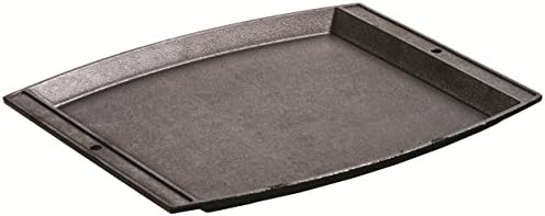 Amazon.com: Lodge Seasoned Cast Iron Rectangular Griddle - 15 x 12.25 ...