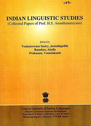 Amazon.in: Buy Indian Linguistic Studies Book Online at Low Prices in ...