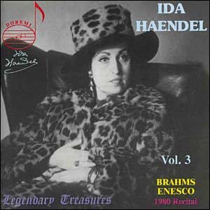 Brahms, Johannes, Enescu, George, Weber, Carl Maria von, Tartini ...