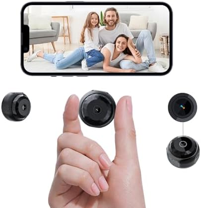 BSLVWG Spy Hidden Camera Wireless Small Camera Full HD 1080P Night ...