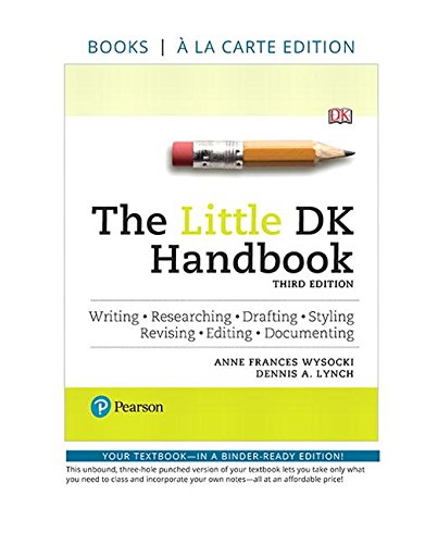 Amazon.com: The Little DK Handbook - Loose-Leaf Edition (3rd Edition ...