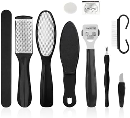 Amazon.com : Professional Pedicure Tools Set, 10 in 1 Stainless Steel ...