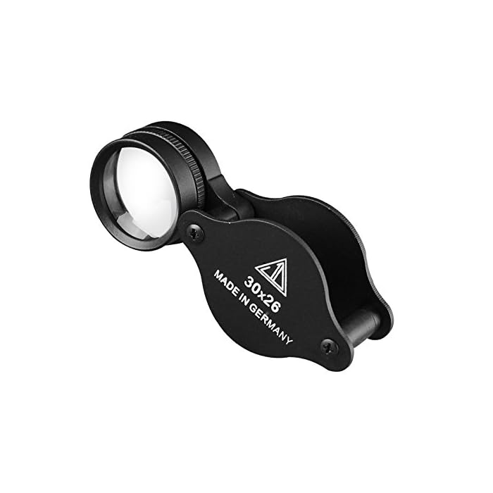 Buy Portable 30X Jewelers Loupe Magnifier - Double Deck Glass ...