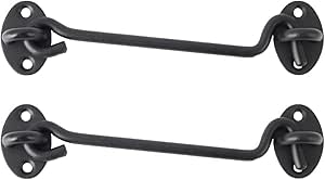 Amazon.co.jp: Hook & Eye, Hook Lock, 16" Cabin Hook Stainless Steel ...