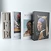 Amazon.com: PTShadow 4 Pieces Folding Decorative Books for Home Decor ...