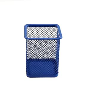 SwissHome Mesh Pen Stand, Pen Holder Square Shape Pencil Container ...