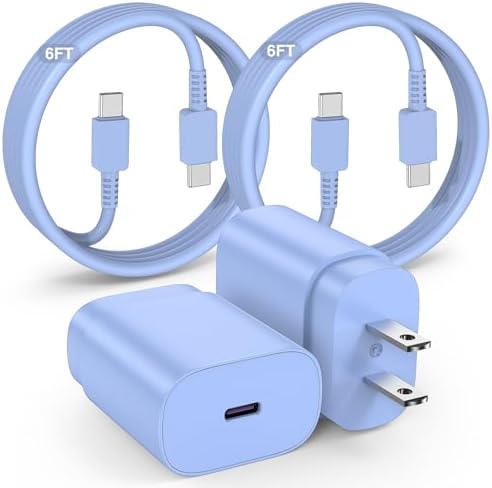 Amazon.com: Type C Charger Fast Charging USBC Charger Block Charger 25W ...