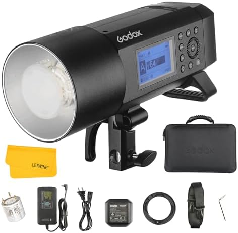 Amazon.com : Godox AD300 Pro AD300Pro Outdoor Flash Strobe Light, 300Ws ...