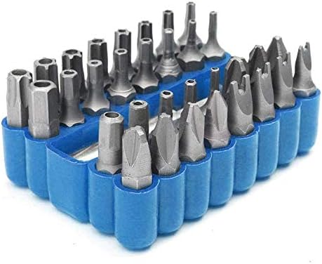 KATUR 33Pcs Tamper Proof Security Screw Hex Bit Head Set, Security Bit ...