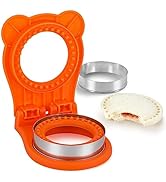 Amazon.com: Junejour Sandwich Press Uncrustables for Kids 4 inch Round ...