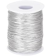 Amazon.com: joycraft 110Yards Gold Elastic String - 1MM Metallic ...