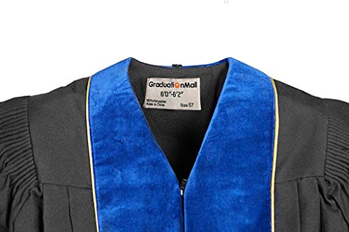 GraduationMall Deluxe Doctoral Graduation Gown for Faculty and - Want ...