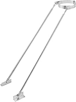 DuraVent 6DP XRB DuraPlus 6 inches Extended Roof Bracket Supports ...