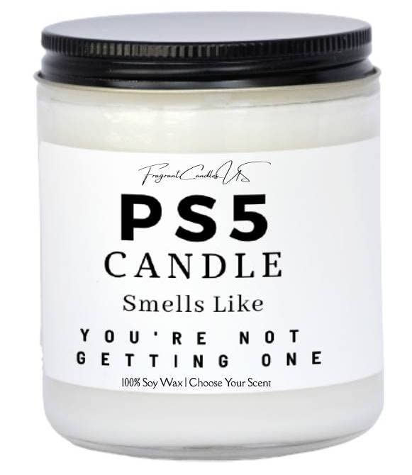 Amazon.com: ps5 candle smells like youre not getting one,gamer gift,ps5 ...
