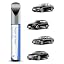PARTS4EV Vernice per riparazione LX5R/W1 blu chiaro di luna ...