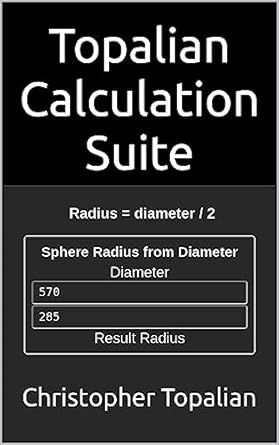 Topalian Calculation Suite eBook : Topalian, Christopher: Amazon.in: Books