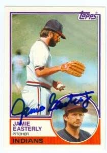 Amazon.com: Jamie Easterly autographed Baseball Card (Cleveland Indians ...