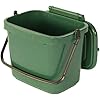 Large Compost Caddy - Green - for Food Waste Recycling (23 Litre) - 23L ...
