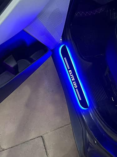 AUTOXYGEN Illuminated Car Door Protection Led Footsteps Sill Plates ...