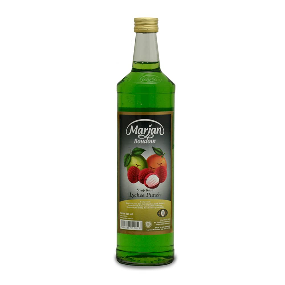 Amazon.com: marjan sirup rasa leci (lychee punch syrup) - 15.5fl oz ...