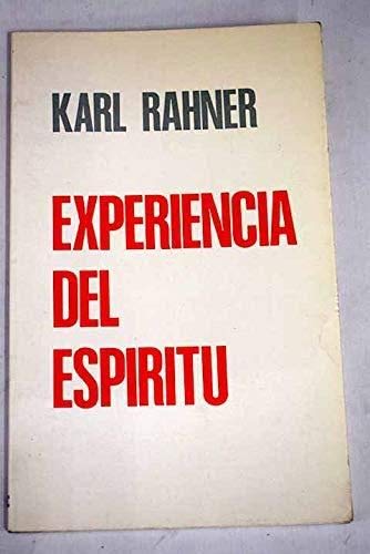 Amazon.com: Experiencia del Espíritu: 9788427703476: Hugo Rahner: Books