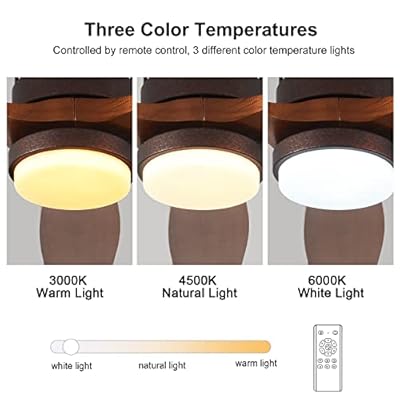 Buy BOOMJOY 52”Low Profile Ceiling Fans with Lights and Remote Control ...