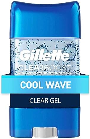 Amazon.com : Gillette Anti-perspirant/deodorant Clear Gel, Power Rush ...